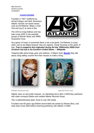 Atlantic Records | DOCX