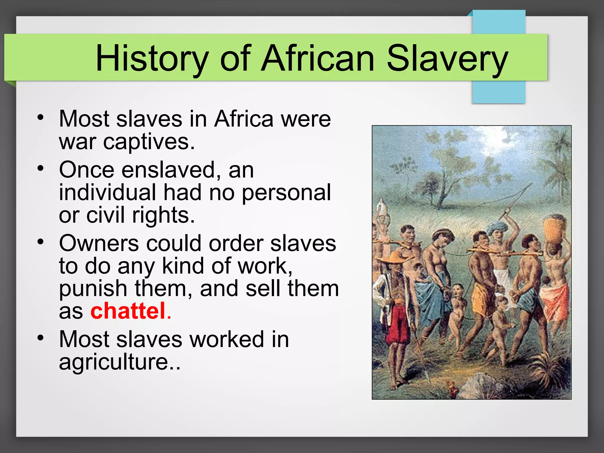 Atlantic slave trade | PPT