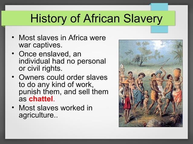 Atlantic slave trade | PPT