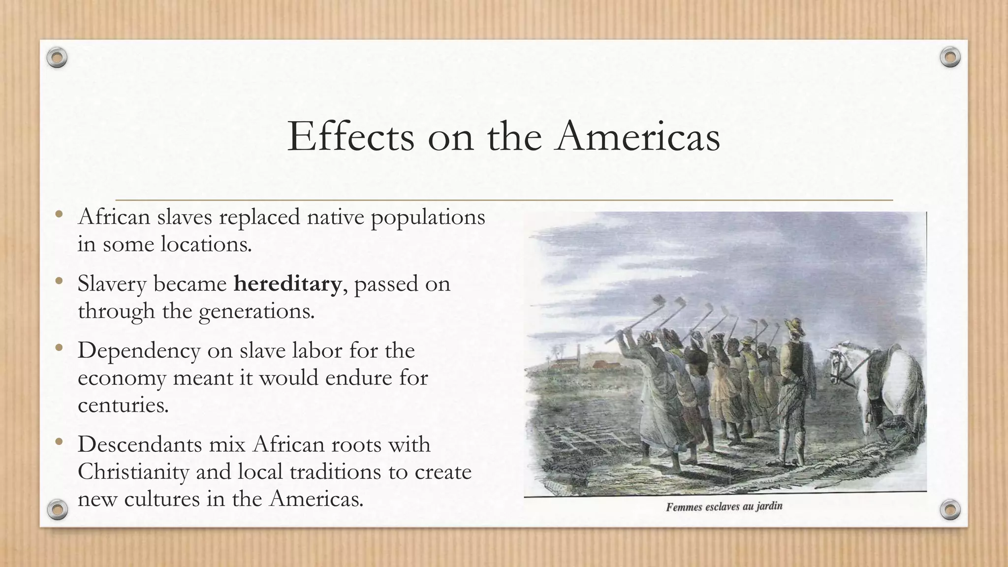 Atlantic slave trade | PPTX