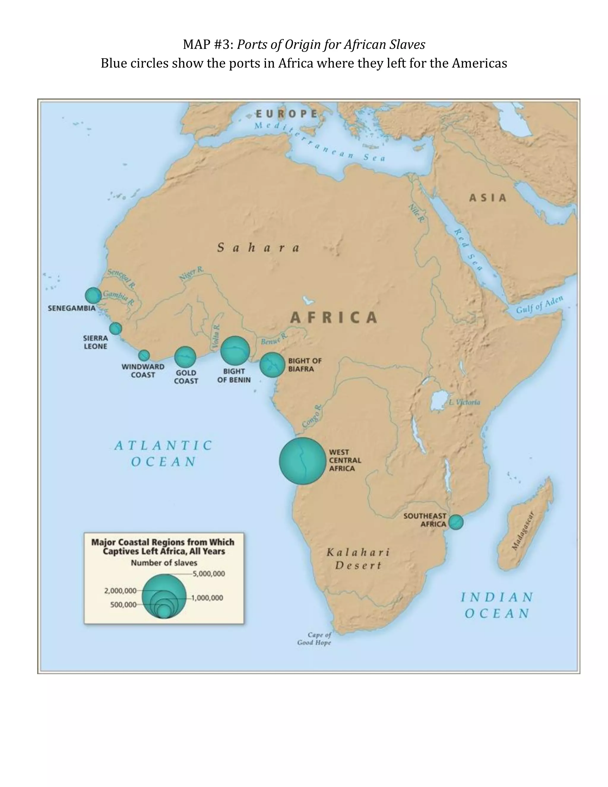 Atlantic slave trade maps | PDF
