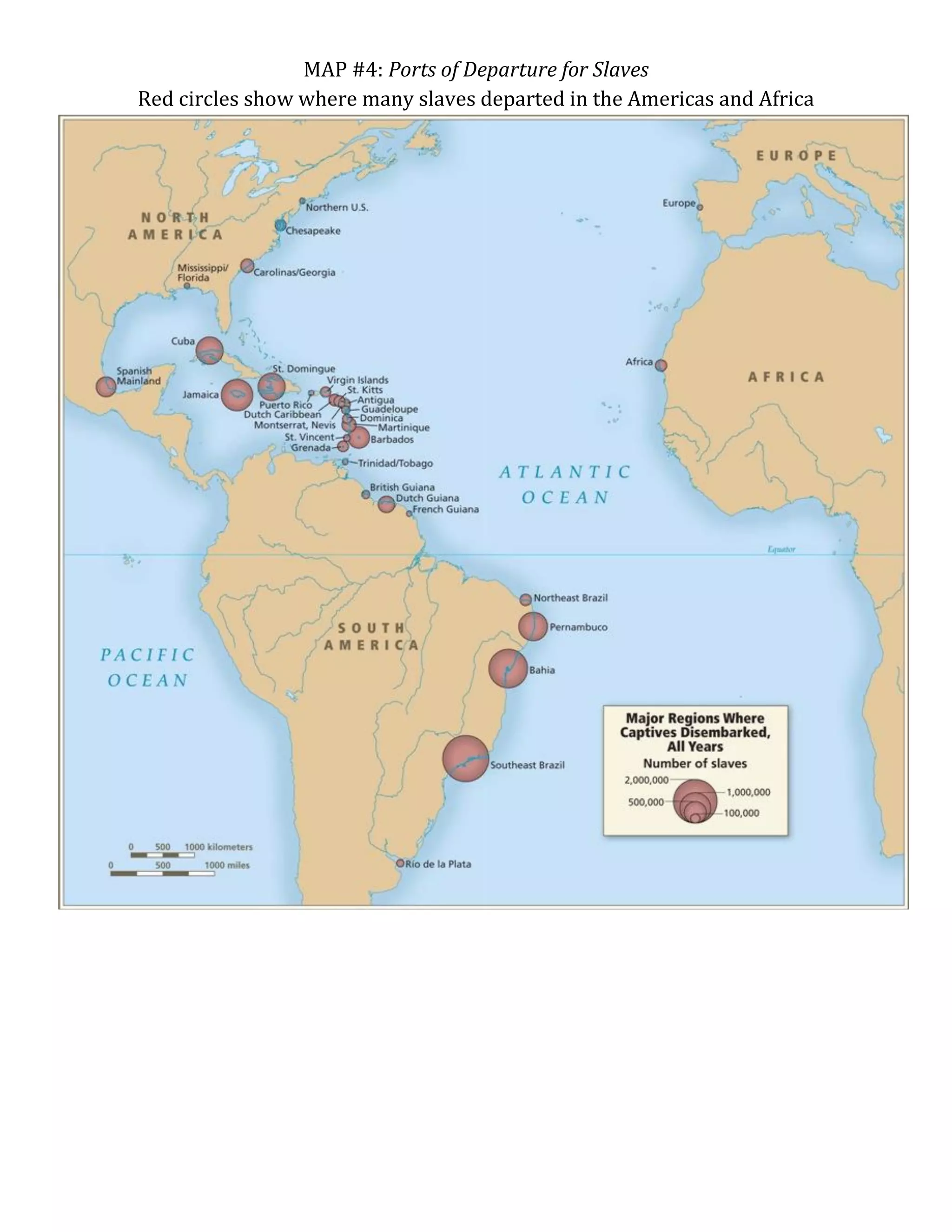 Atlantic slave trade maps | PDF