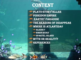 Atlantis the lost city-by amandeep | PPTX | Geography | Science