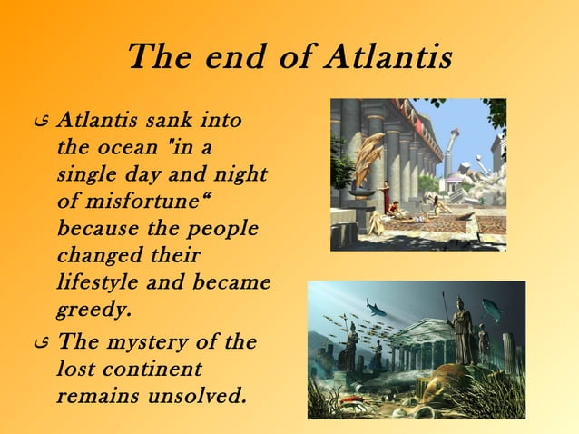 Atlantis - the lost continent | PPT
