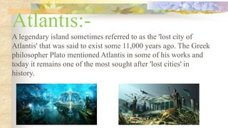 The mystical world of Atlantis | PPTX