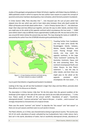 Atlantis in Java Sea (Conference Paper) | PDF | Geography | Science