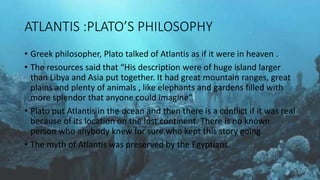 ATLANTIS original - Copy[1].pptx | Geography | Science
