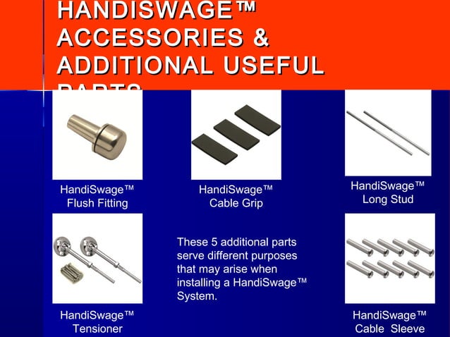 Hand Swage Cable Railing Basics | PPT | Woodworking | Arts and Crafts
