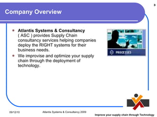 Atlantis Systems & Consultancy V3 | PPT