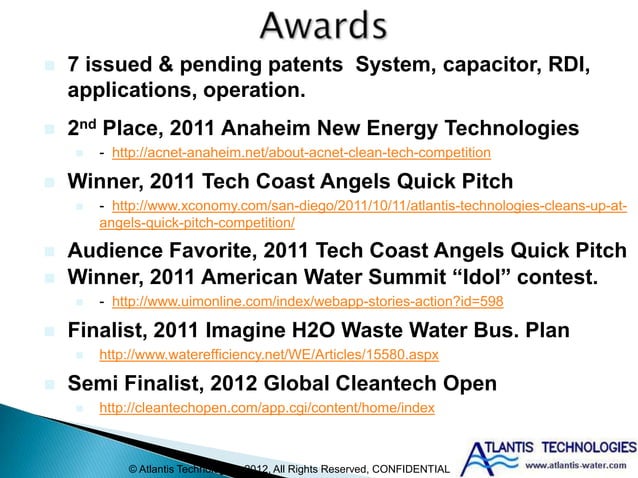 Atlantis technologies, technical, 6 5-12 | PPT