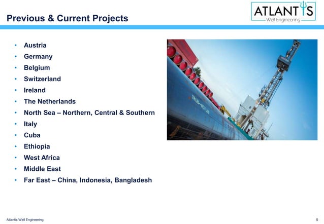 Atlantis Well Engineering Company Presentation | PPTX