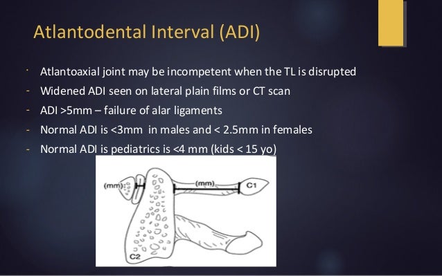 Atlanto-axial subluxation
