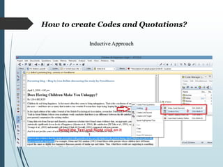 Atlas.ti tutorial | PDF