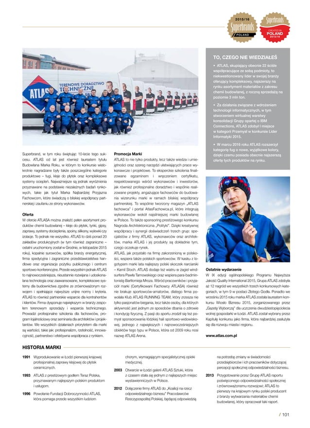 Case study marki Atlas z Albumu Superbrands Polska 2016 | PDF ...