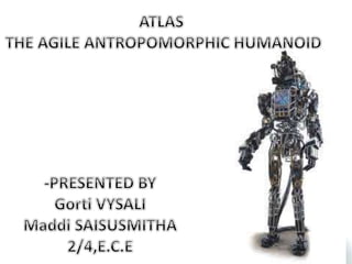Atlas | PPTX | Robotics | Technology & Computing