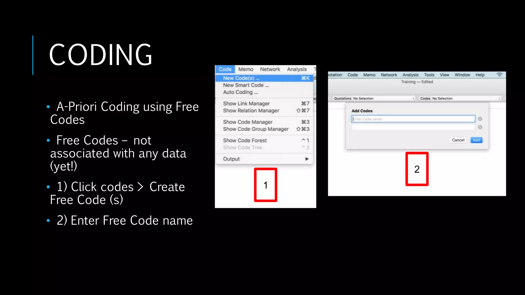 ATLAS.ti training presentation: Covering the basics | PPTX