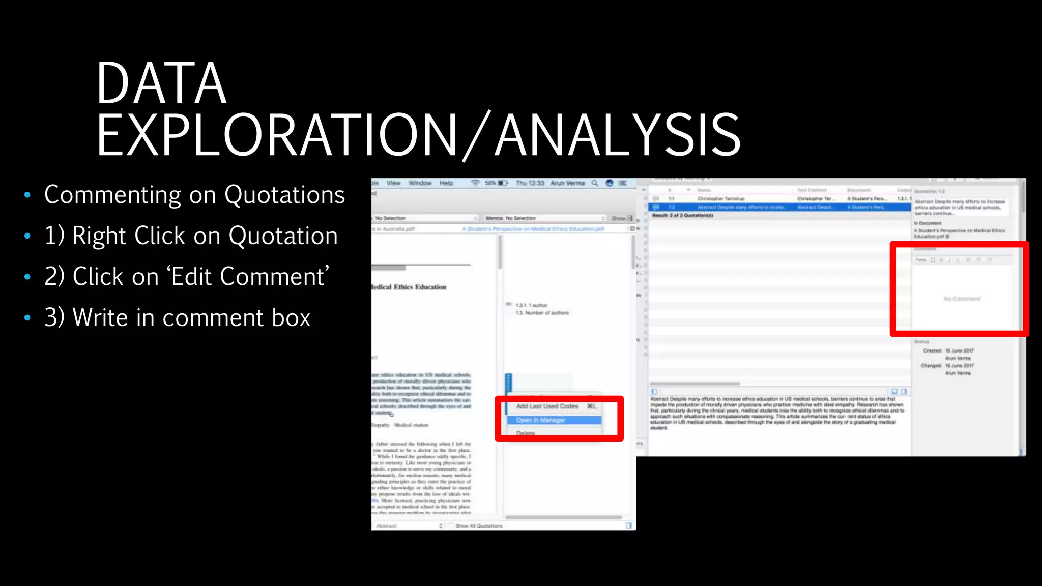 ATLAS.ti training presentation: Covering the basics | PPTX