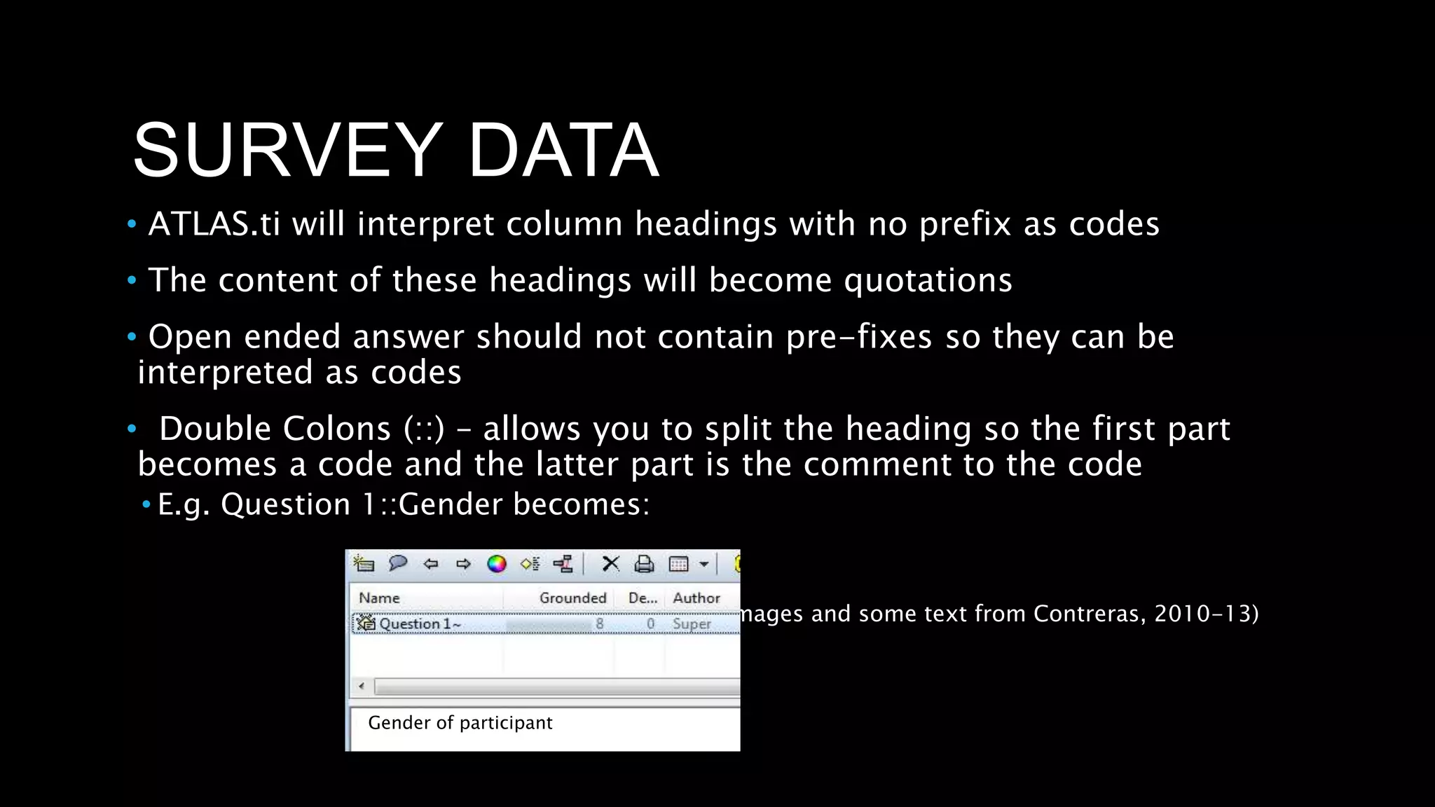 ATLAS.ti training presentation: Covering the basics | PPTX