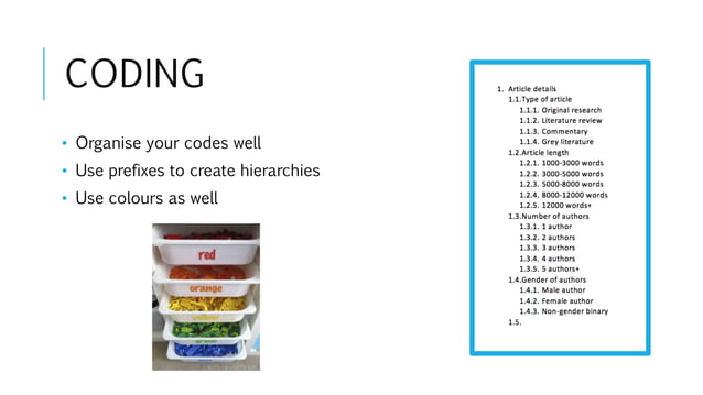 ATLAS.ti training presentation: Covering the basics | PPTX