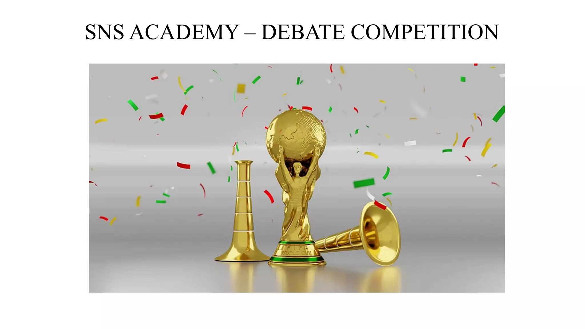 Debate Competition Presentation | PPTX