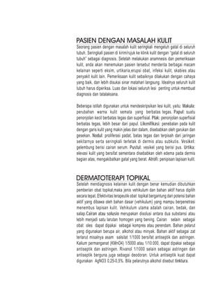 Penyakit Kulit Yang Umum Di Indonesia | PDF