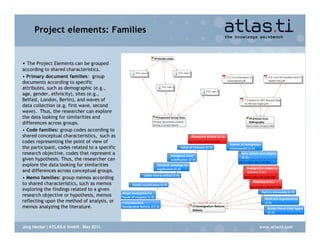Atlas.ti making sense of research data in policy analysis | PPT