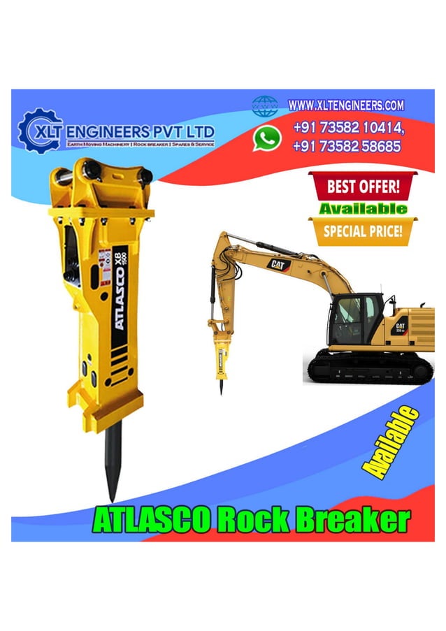 Atlasco Hydraulic Rock Breaker | PDF
