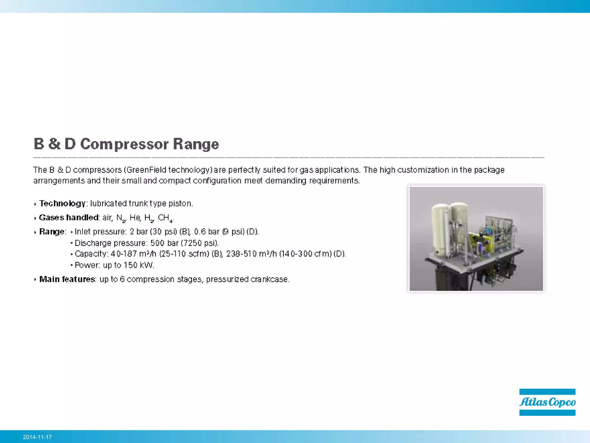 Atlas copco high pressure intro | PDF