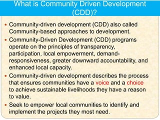 Empowering the Poor Communities | PPTX