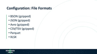 MongoDB .local Houston 2019: MongoDB Atlas Data Lake Technical Deep ...