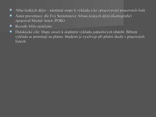 Atlas dejin ii. | PPT