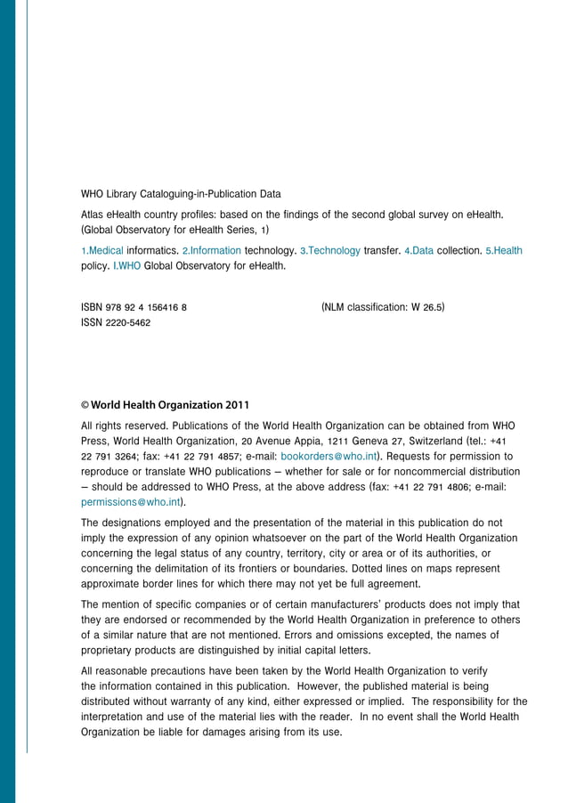 Atlas ehealth who | PDF