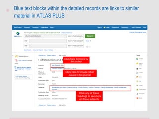 AtlaSerials PLUS | PPT