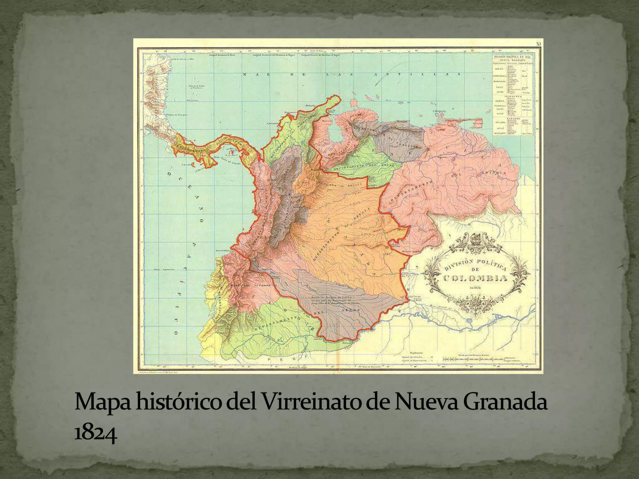 Atlas geográfico e histórico de la república de Colombia 1810-1890 | PPT