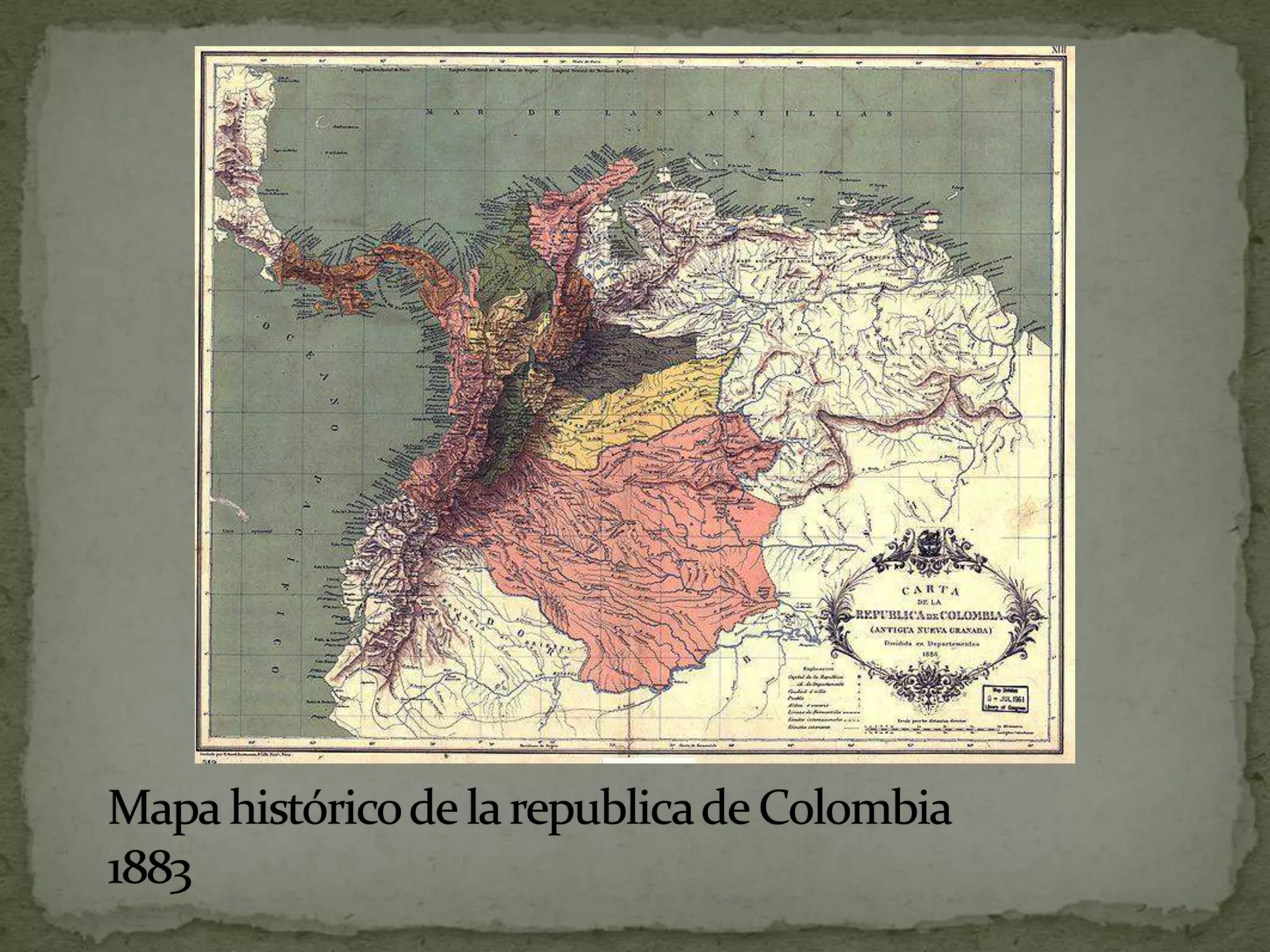 Atlas geográfico e histórico de la república de Colombia 1810-1890 | PPT