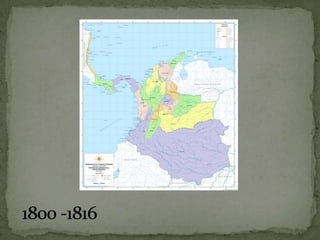 Atlas geográfico e histórico de la república de Colombia 1810-1890 | PPTX