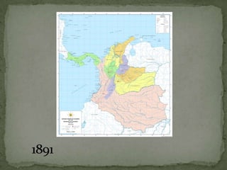 Atlas geográfico e histórico de la república de Colombia 1810-1890 | PPTX