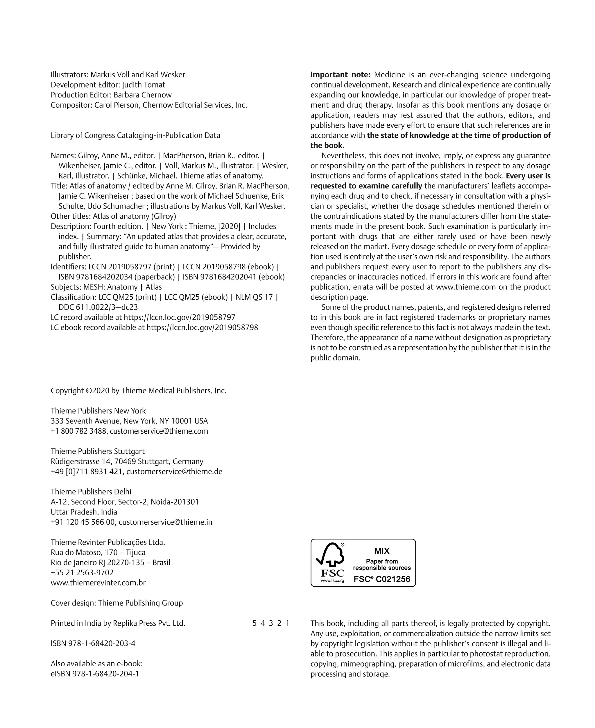 Atlas of Anatomy 4th Edition.Pdf