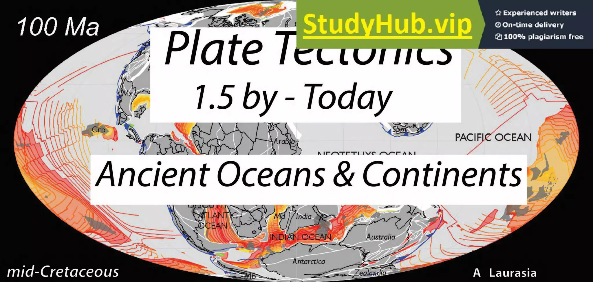 Atlas Of Ancient Oceans And Continents Plate Tectonics During The Last ...