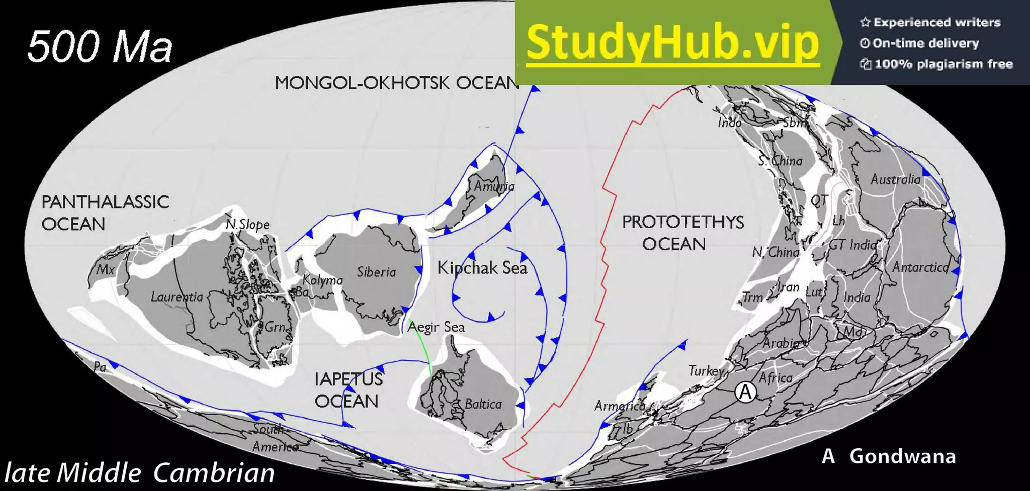 Atlas Of Ancient Oceans And Continents Plate Tectonics During The Last ...