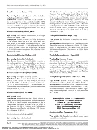 ATLAS OF BRAZILIAN SNAKES - ENGLISH | PDF