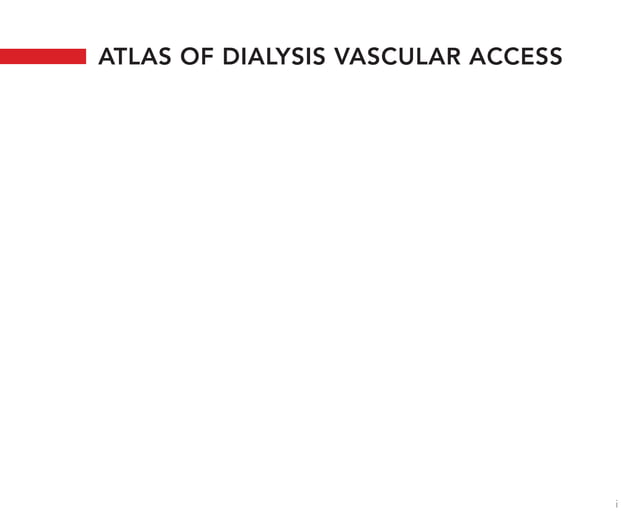 Atlas of dialysis vascular access | PDF | Blood Disorders | Diseases ...