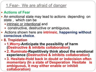 Atlas of emotions part 3 (Fear) | PPTX
