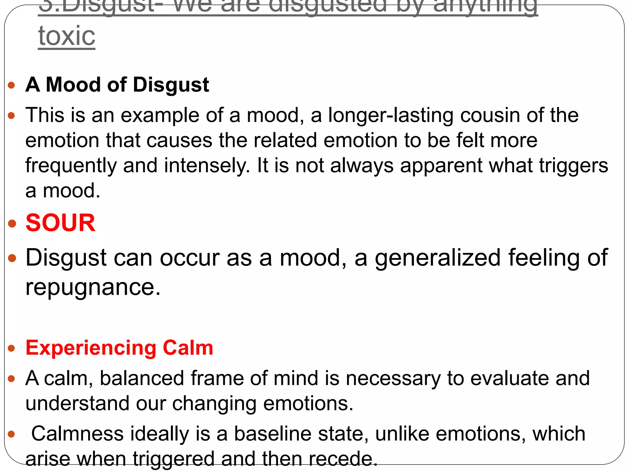 Atlas of emotions part 4 (disgust) | PPTX