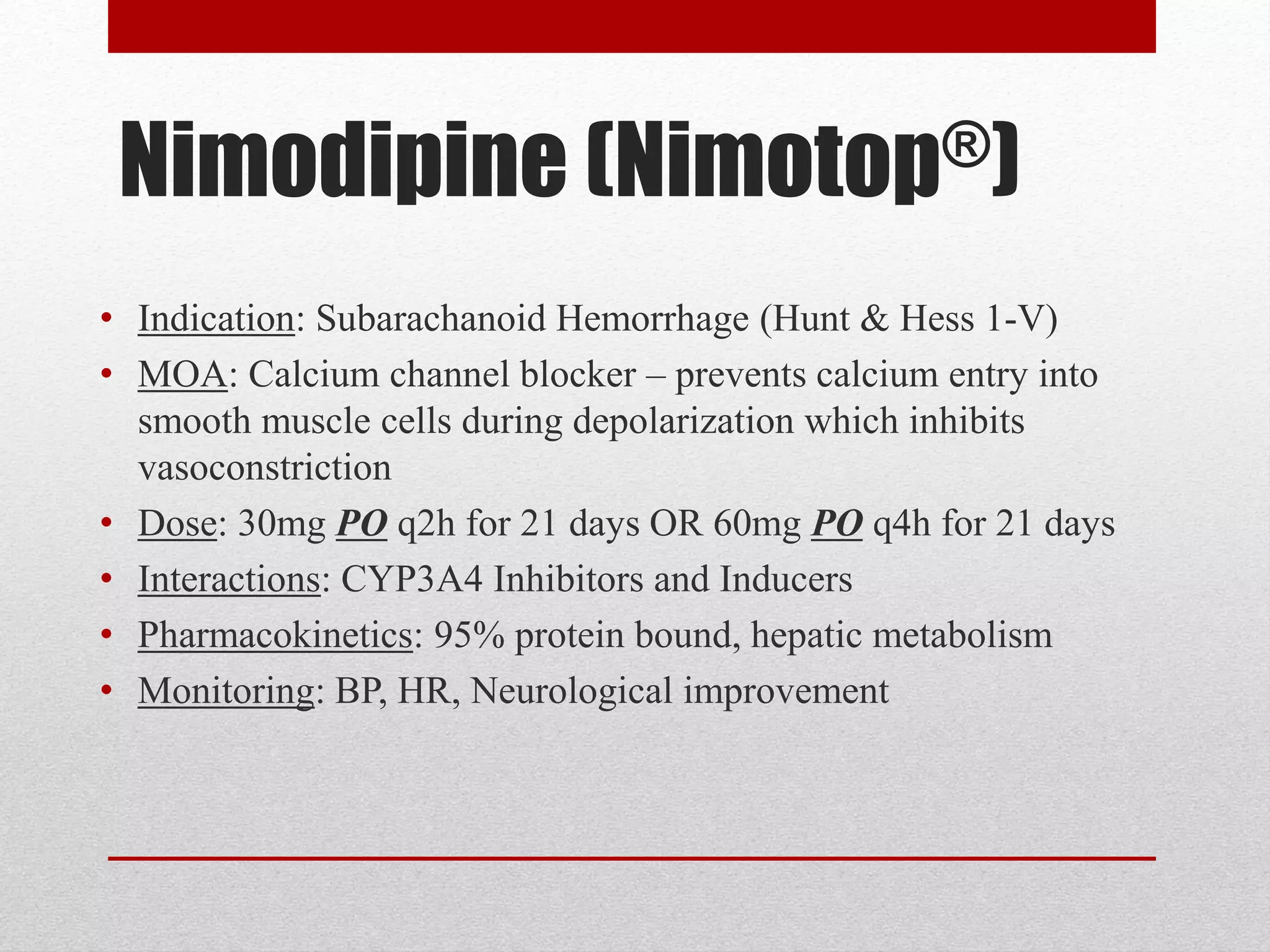 SUBARACHNOID HEMORRHAGE | PDF