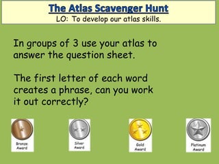 Atlas scavenger hunt | PPTX