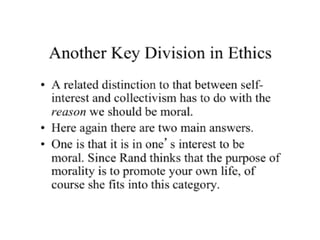 Atlas Shrugged, Lecture 3 with David Gordon - Mises Academy | PDF