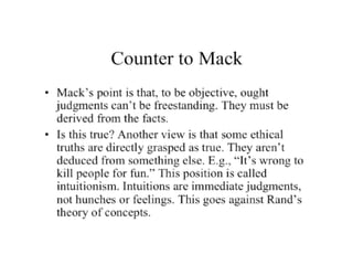 Atlas Shrugged, Lecture 4 with David Gordon - Mises Academy | PDF