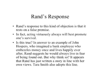 Atlas Shrugged, Lecture 4 with David Gordon - Mises Academy | PDF
