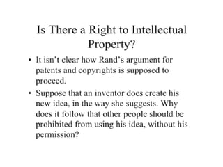 Atlas Shrugged, Lecture 6 with David Gordon - Mises Academy | PDF
